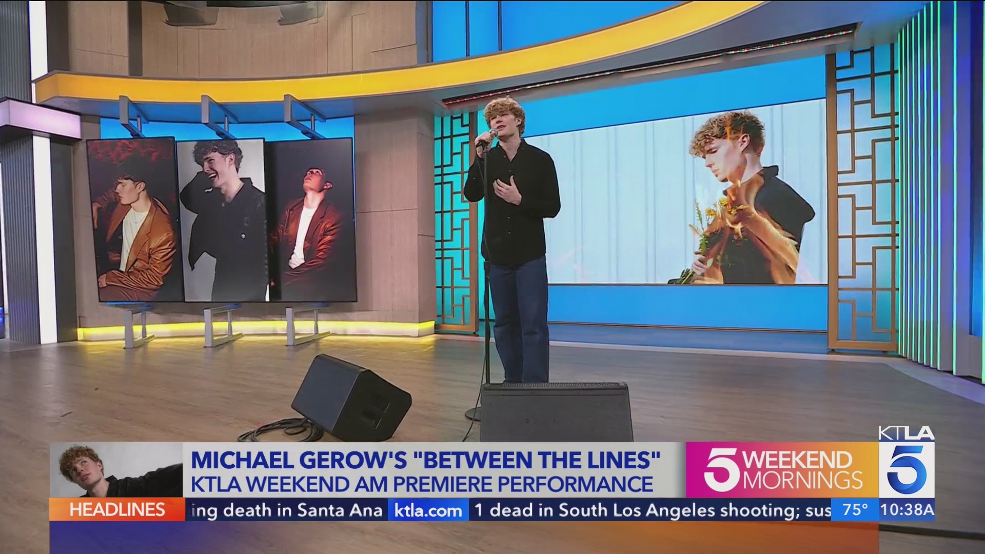 Rising star Michael Gerow performs new single “Between The Lines” – KTLA