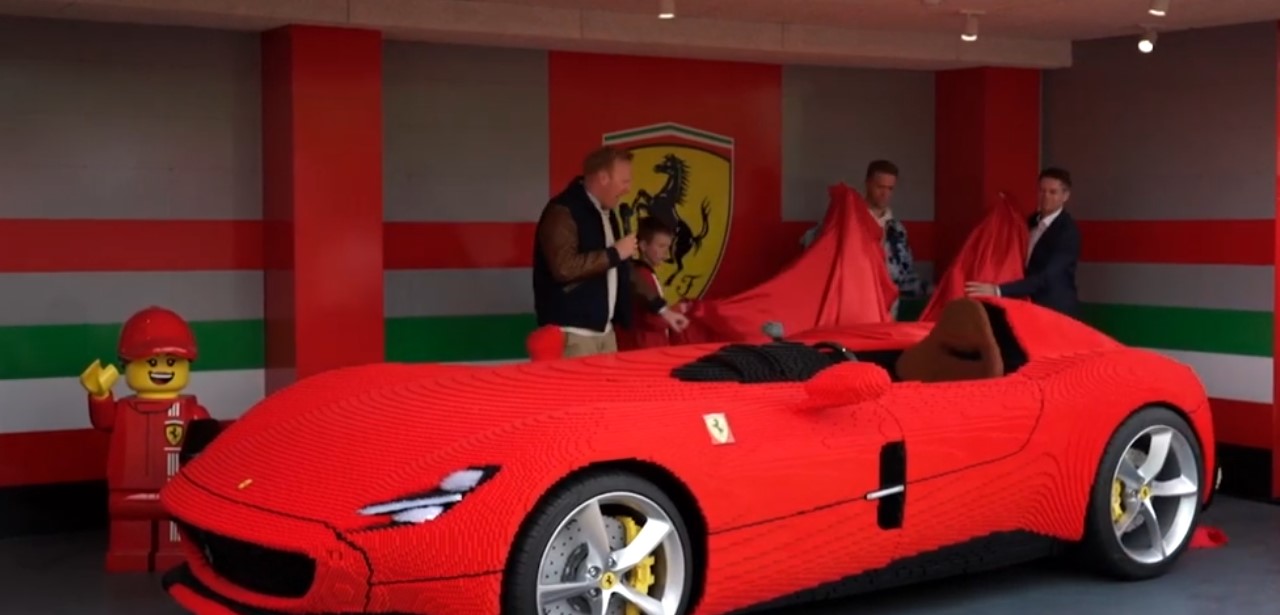 Full-Sized Lego Ferrari Unveiled at Denmark’s Legoland – WNCT