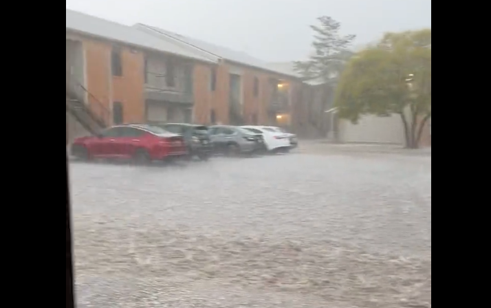 Severe Hail Storm Turns Lawn White in Lubbock, Texas – WNCT