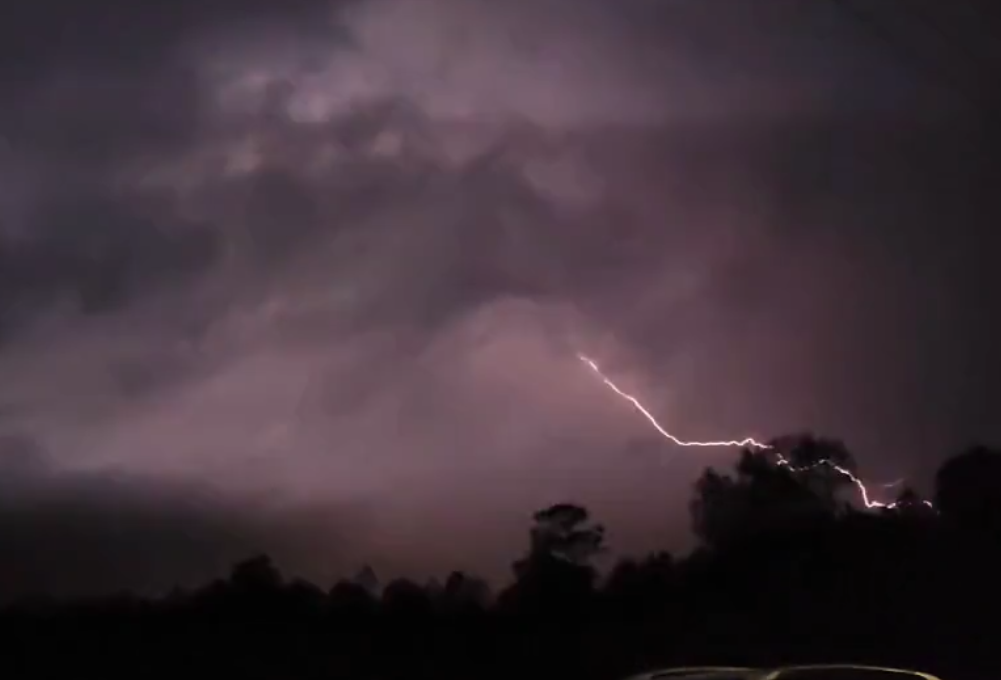 Thunderstorms Hit Southern Alabama – WNCT