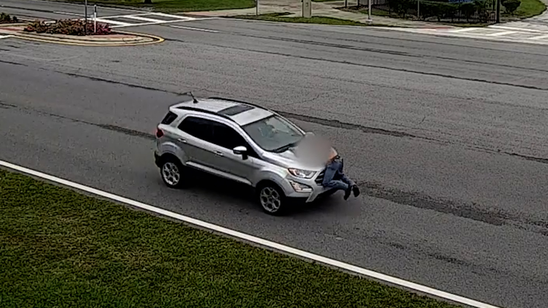 Florida hit-and-run suspect flees with victim clinging to hood, police ...