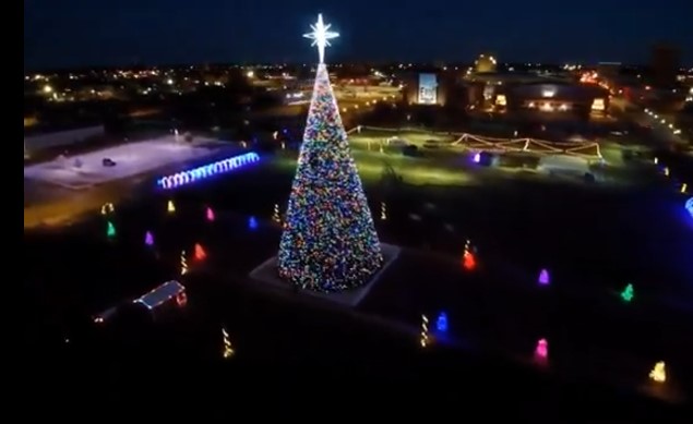 Oklahoma Christmas Tree Reaches Over 100 Feet – WNCT