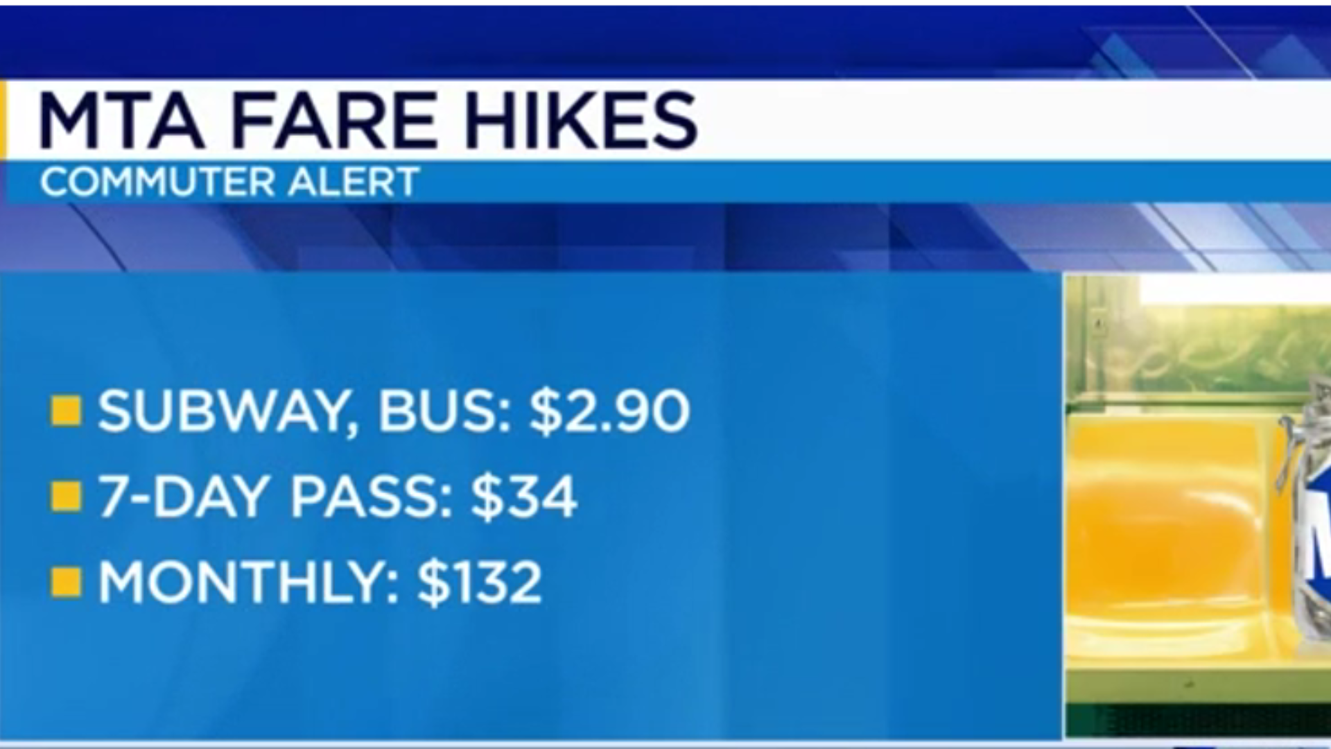 MTA fare hikes go into effect – PIX11