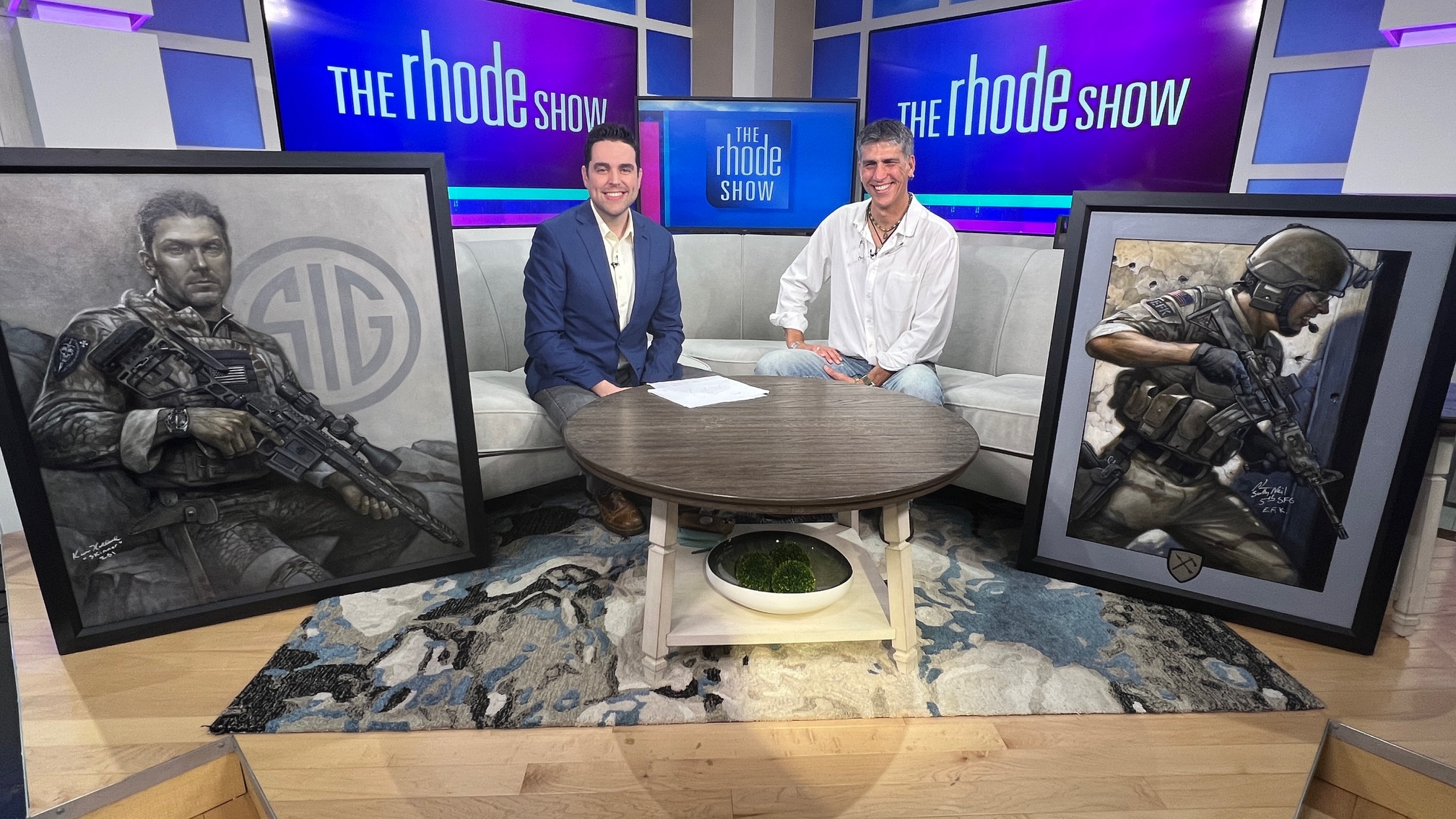 Artist Brian Fox discusses ‘Warrior Series’ ahead of Veterans Day ...